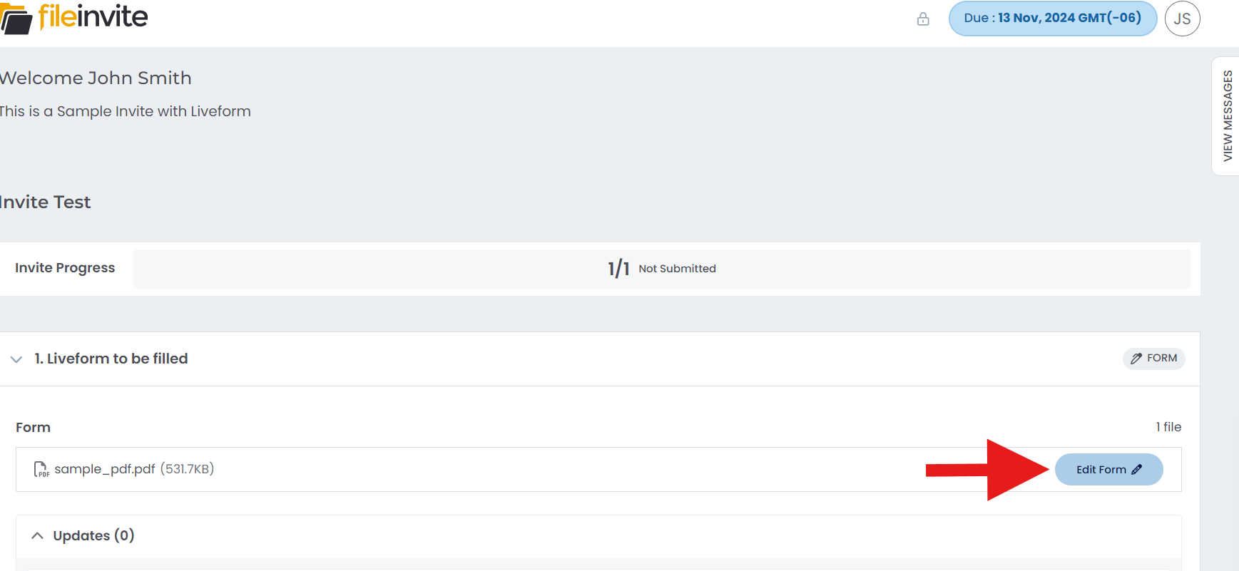 Client and Sender Experiences